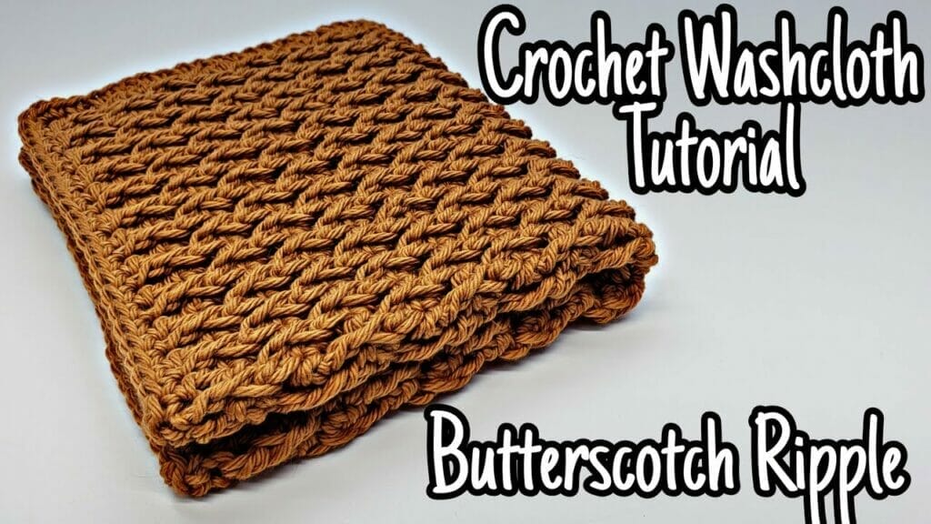 Simple Crochet Washcloth Tutorial - Free Pattern - Crochet Patterns for ...